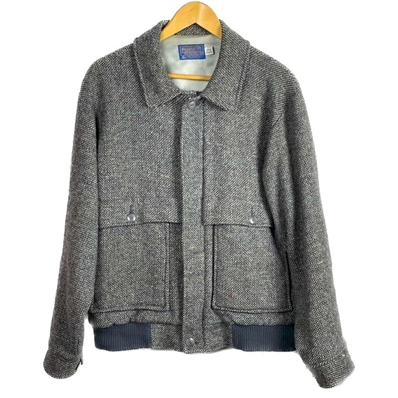 Pendleton | Jackets & Coats | Vintage 6s Pendleton Wool Bomber Jacket ...